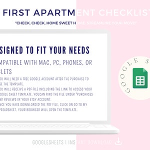Furniture Inventory, First Apartment Checklist Template Excel ...