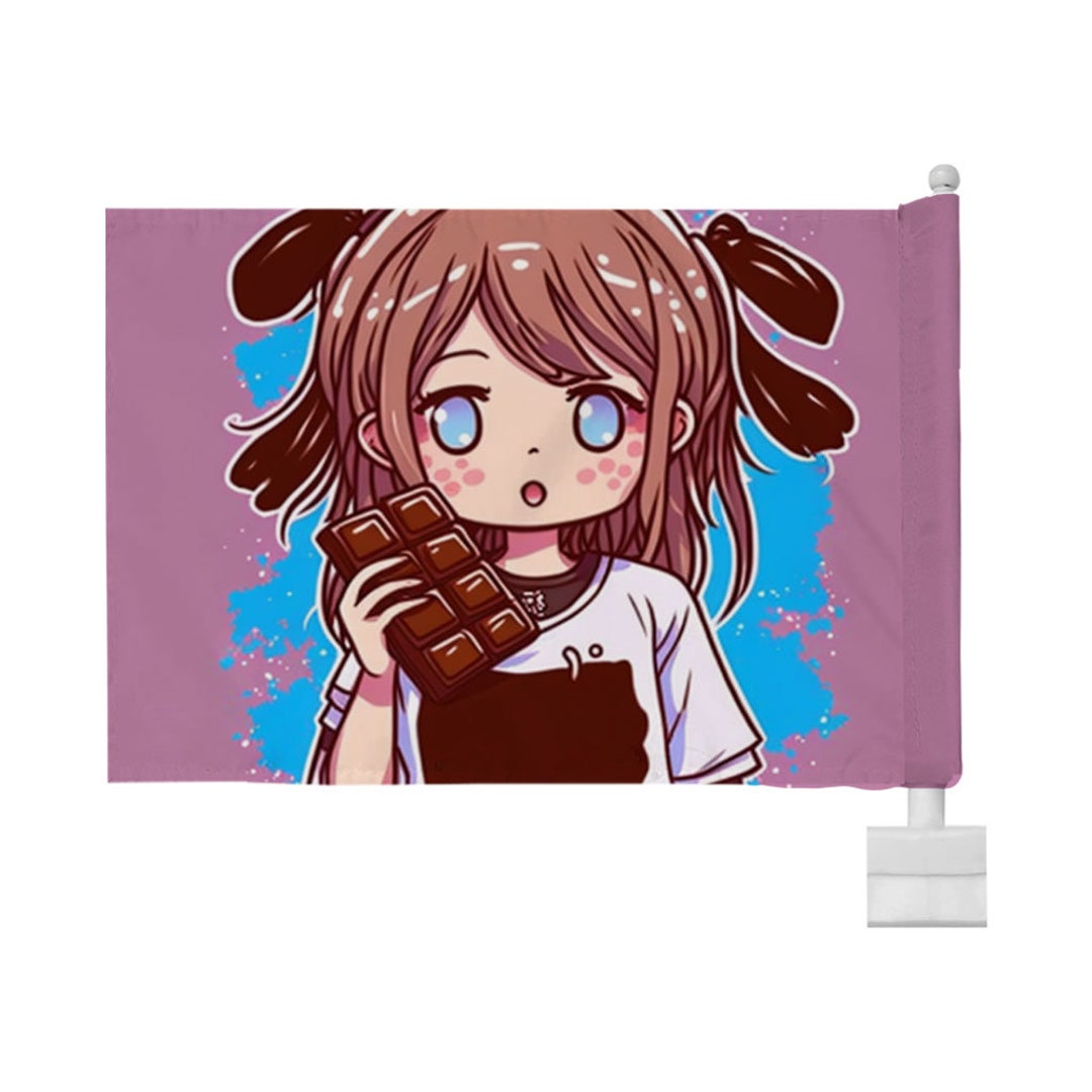 Momo Kakao Exclusive:flag Cute Flag Graphic Car Flag - Etsy