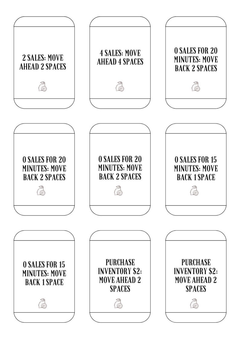 Lemonade Stand Financial Literacy Board Game - Etsy