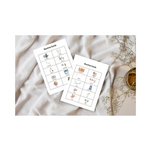Routine Cards Visual Schedule - Etsy