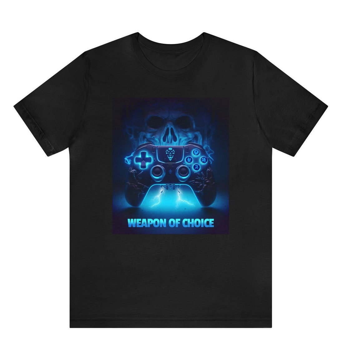 Video Game Controller Alien Gamer Tshirt Consol Gaming - Etsy