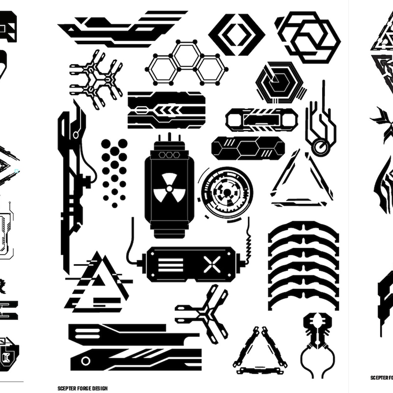 Cyberpunk 2077 Stencils - Etsy