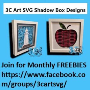 Snowflake Tree 3D Shadow Box - Etsy