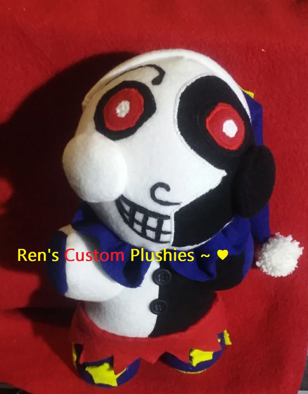 Custom Handmade Anime Manga Videogame Gamer Cute Kawaii Fnaf Moon ...