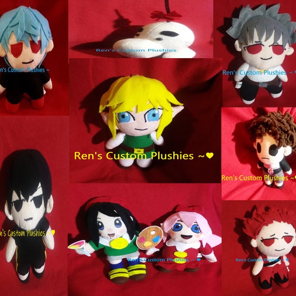 Custom Oc Plushie - Etsy