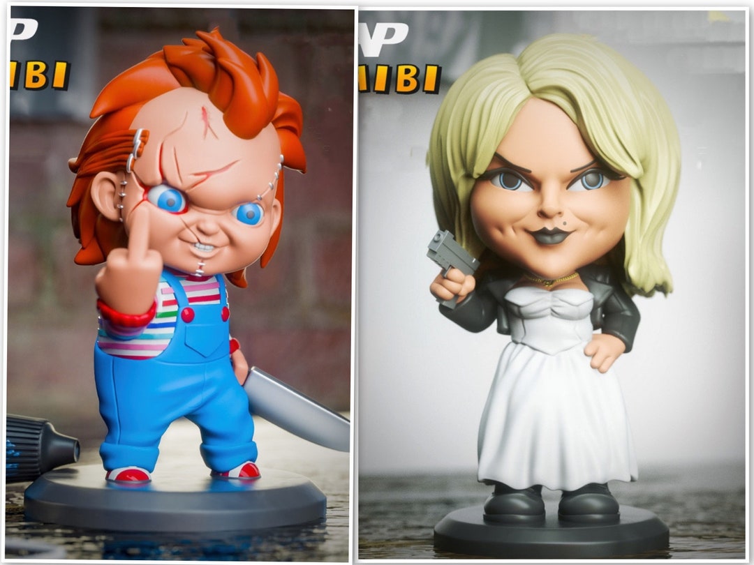 Fan Art Chucky/tiffany Chibi - Etsy