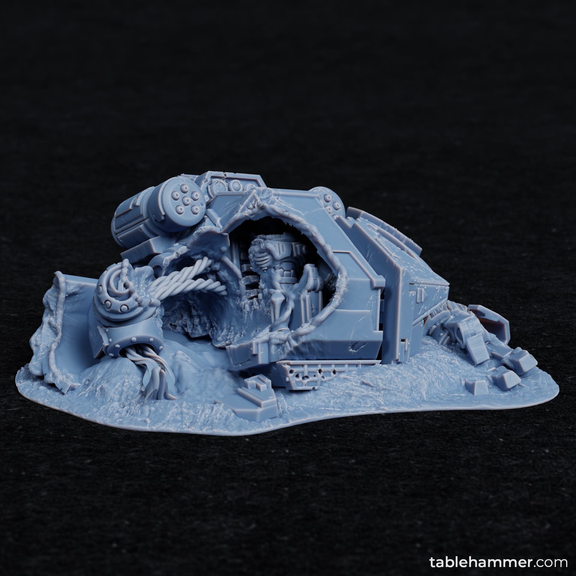 Crashed Heavy Walker With Corpse - Etsy