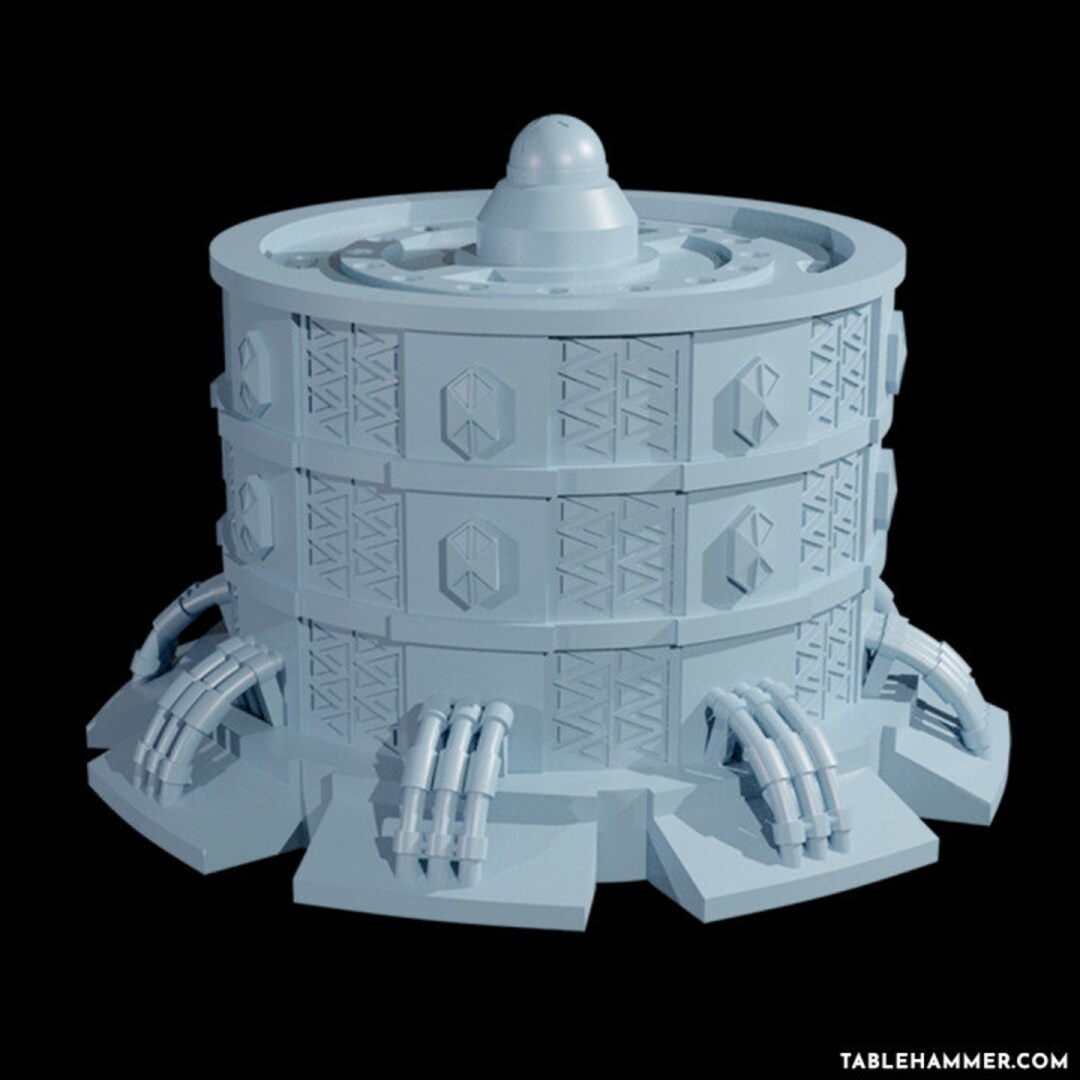 Dystopian Storage Silo: Tablehammer Terrain - Etsy