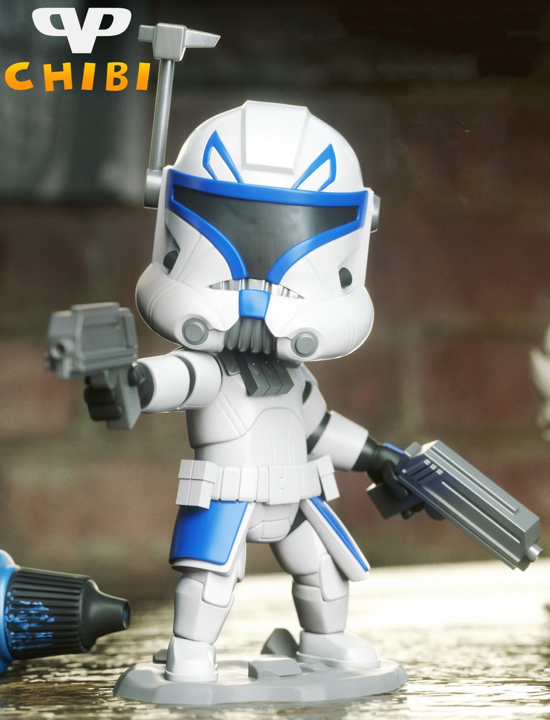 Captain Rex Fan Art Chibi - Etsy