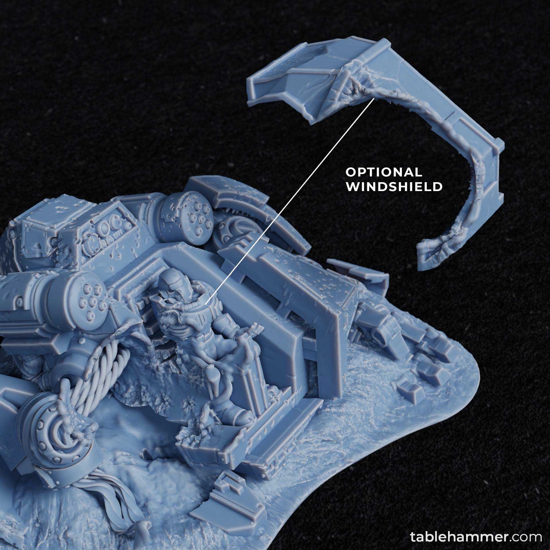 Crashed Heavy Walker With Corpse - Etsy