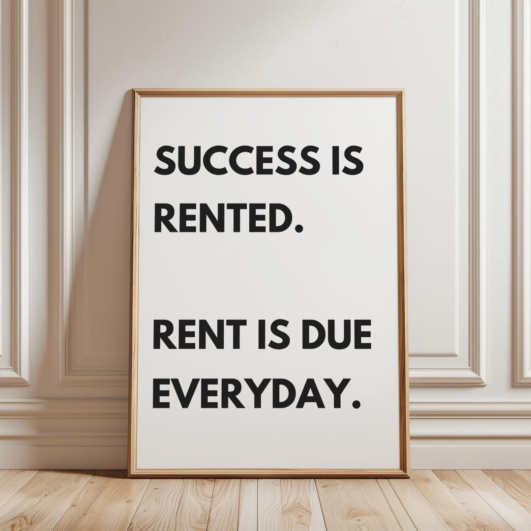 Decorative Motivational Quote Printable, Inspirational Quote, Home ...