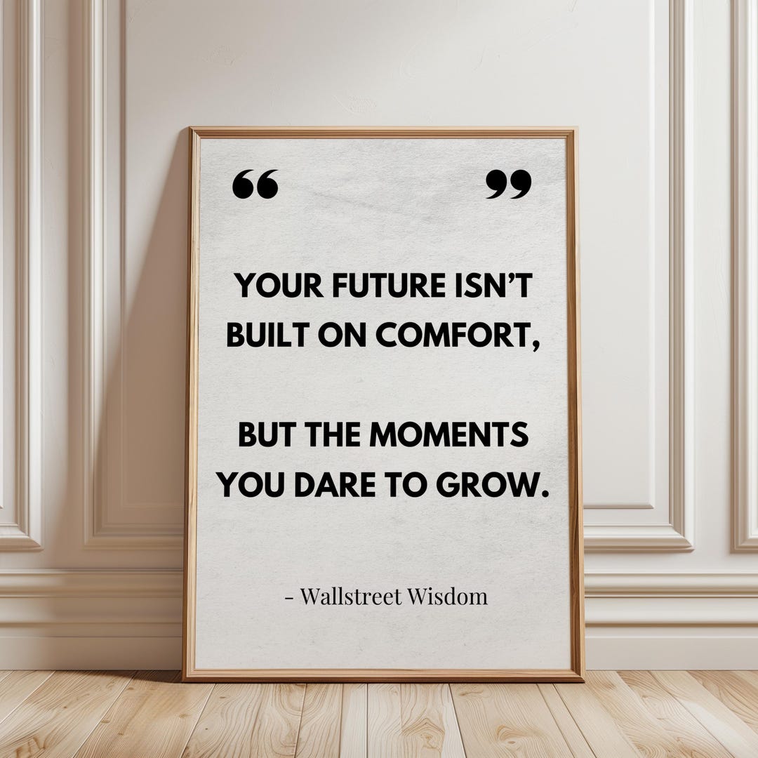 Growth Quote Print, Motivational Sayings, Postive Quotes, Typography ...