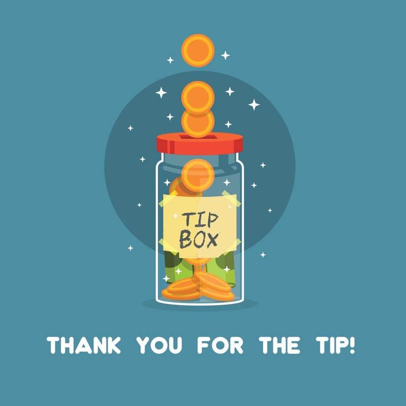 Tip Jar - Etsy