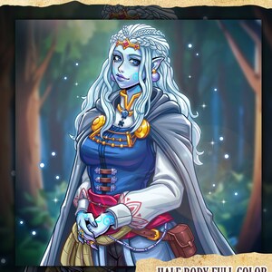 Dnd Commission Art Dnd Character Design Group Commission Art Dungeon ...