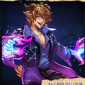 Dnd Commission Art Dnd Character Design Group Commission Art Dungeon ...