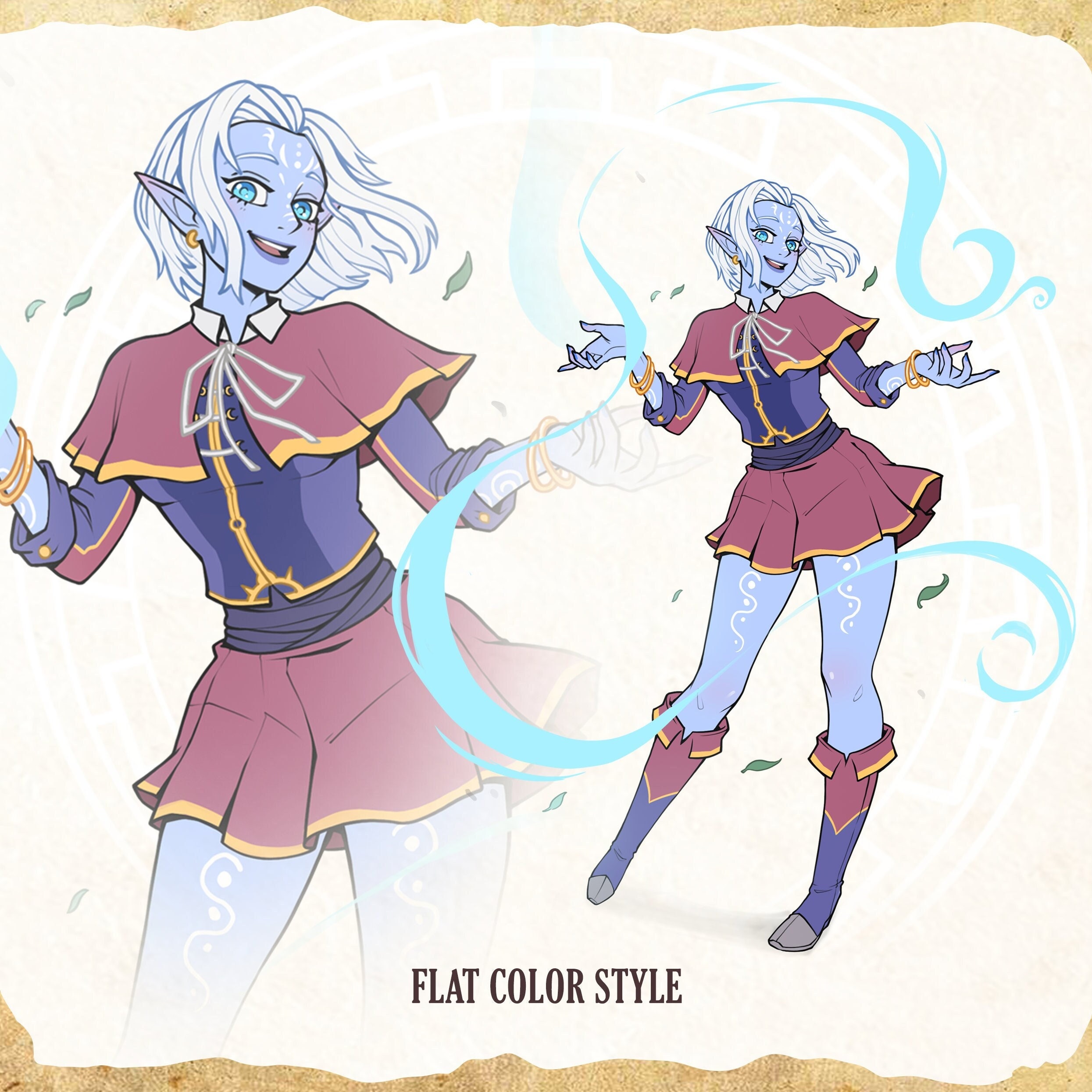 Personalized Character Art Dnd Custom Commission Character Dungeons ...