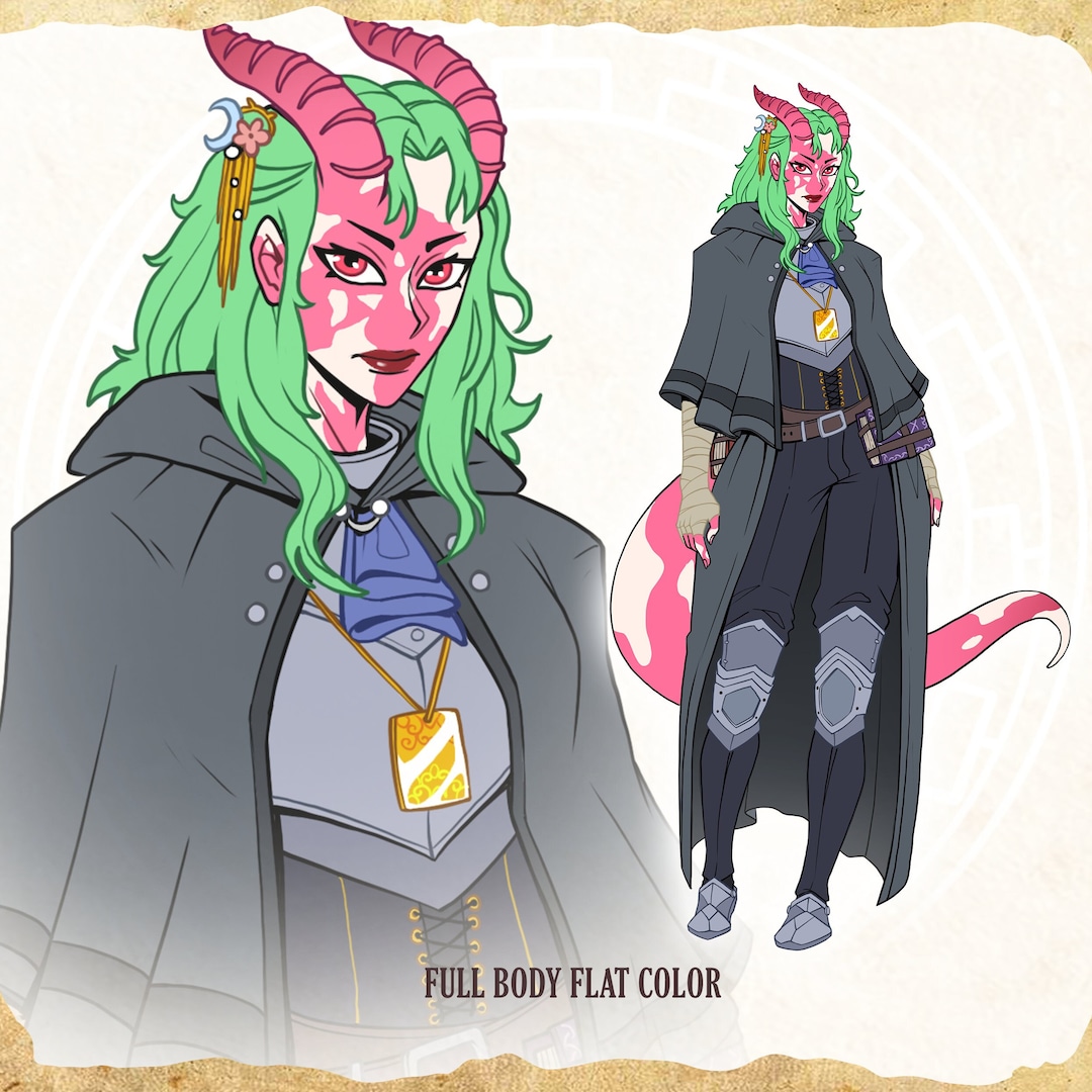 Personal Character Commission Custom DND Character Art Commission ...
