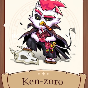 Custom Dnd Art Commission Card Chibi Character Dungeons & Dragons ...