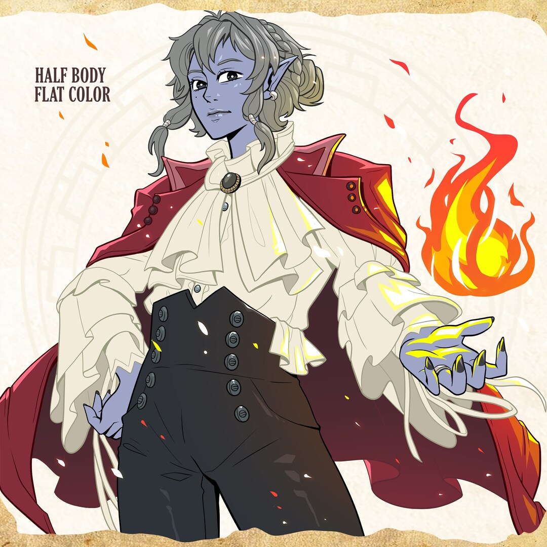 Dnd Commission Art Personalized Character Dungeons & Dragons Art ...