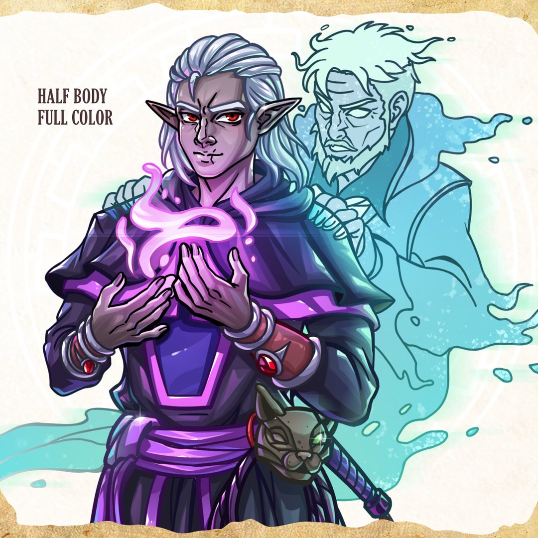 Dnd Commission Art Custom Character Dungeons & Dragons Art Commissions ...