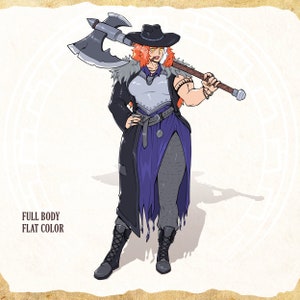 Personalized Dnd Character With Mounts/familiars Commission Custom DND ...