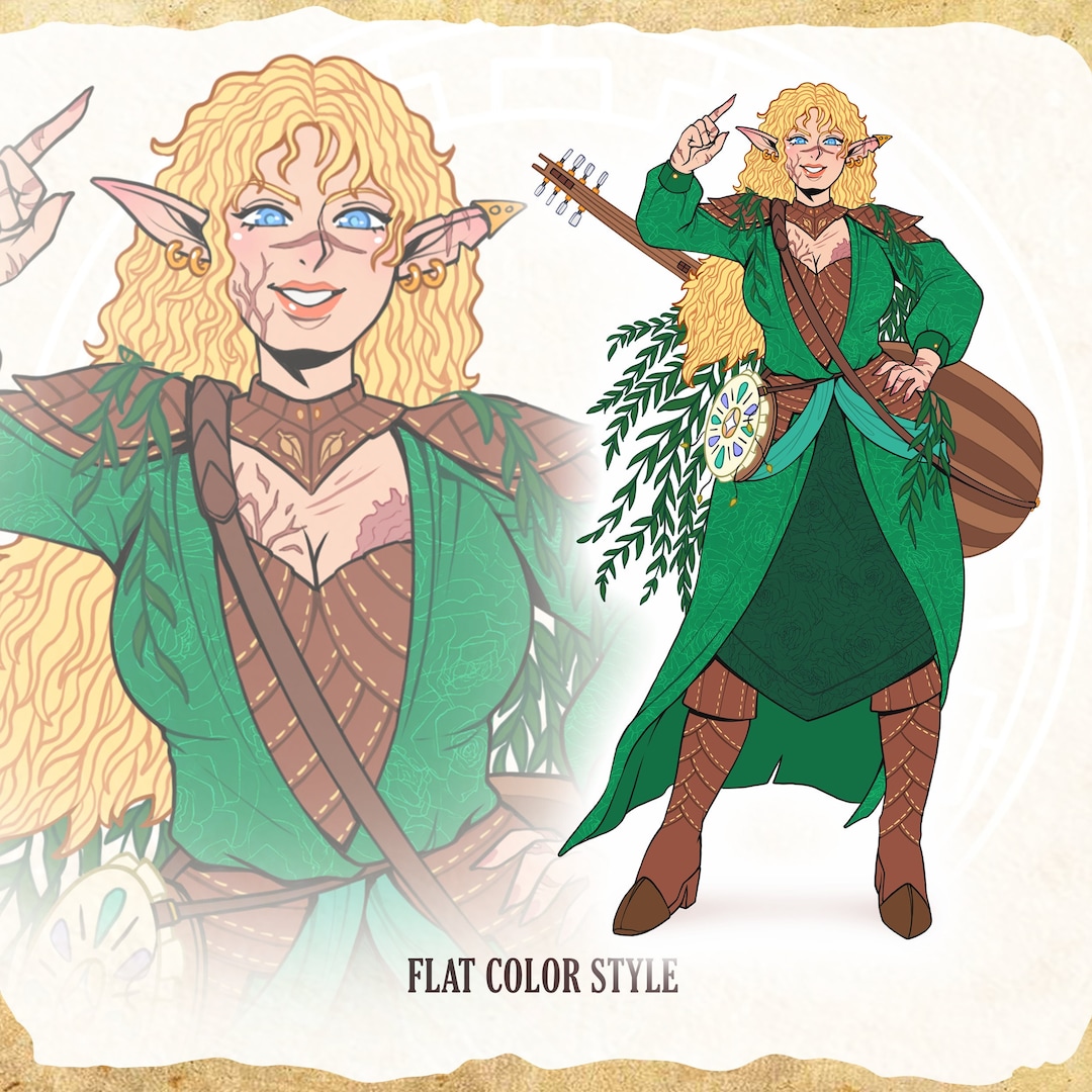 Custom Dnd Art Commission Dnd Commission Dnd Character Art - Etsy