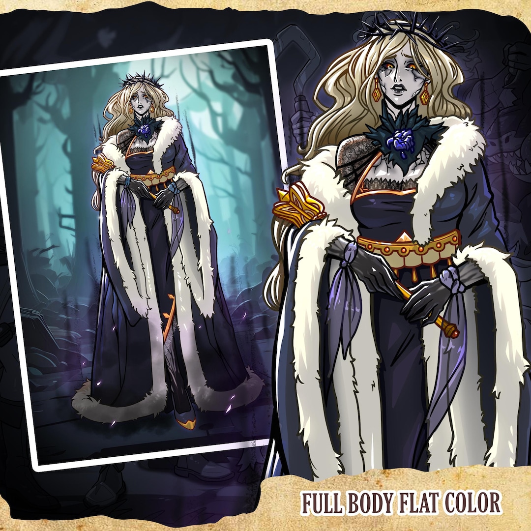 Personalized Character Art Dnd Custom Commission Character Dungeons ...