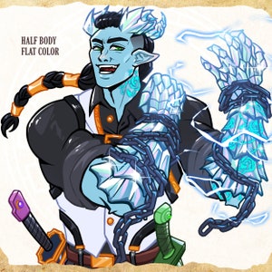 Personalized Dnd Commission Art Custom DND Character Dungeons & Dragons ...