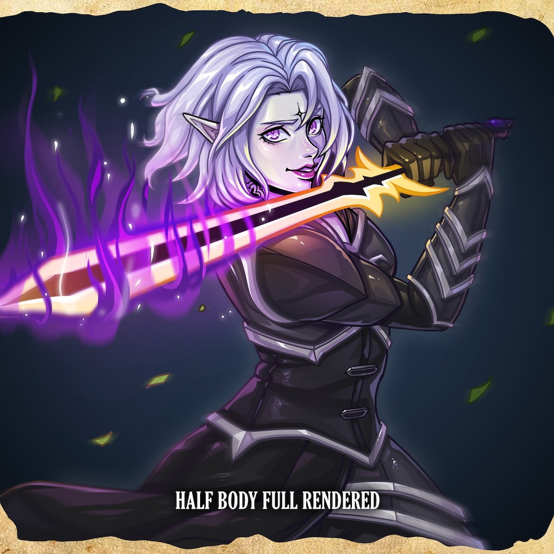 Dnd Commission Art Character Design Custom Dnd Group Party Fantasy Art ...