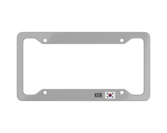 South Korean License Plate - Etsy
