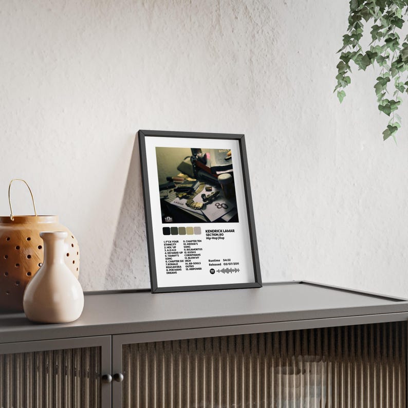 Section 80 - Kendrick Lamar Album Cover Poster - Etsy