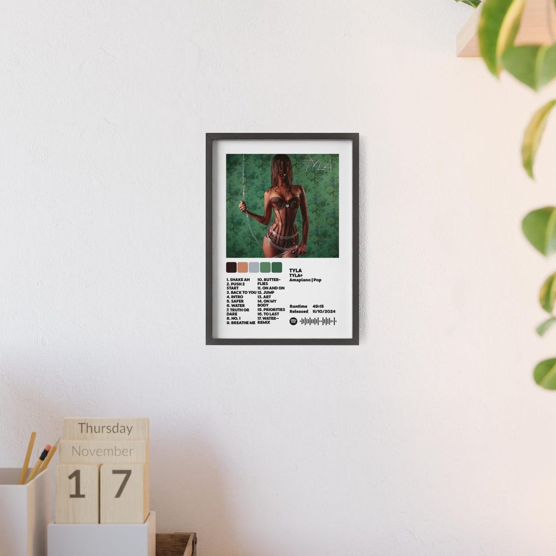 Tyla+ - Tyla Album Cover Poster - Etsy