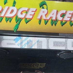 Arcade 1up RIDGE RACER NAMCO Decal - Etsy