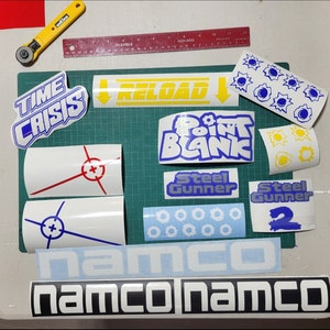 Arcade 1up TIME CRISIS NAMCO Decal Package - Etsy