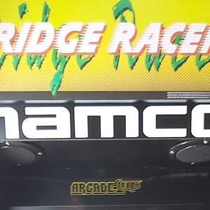 Arcade 1up RIDGE RACER NAMCO Decal - Etsy