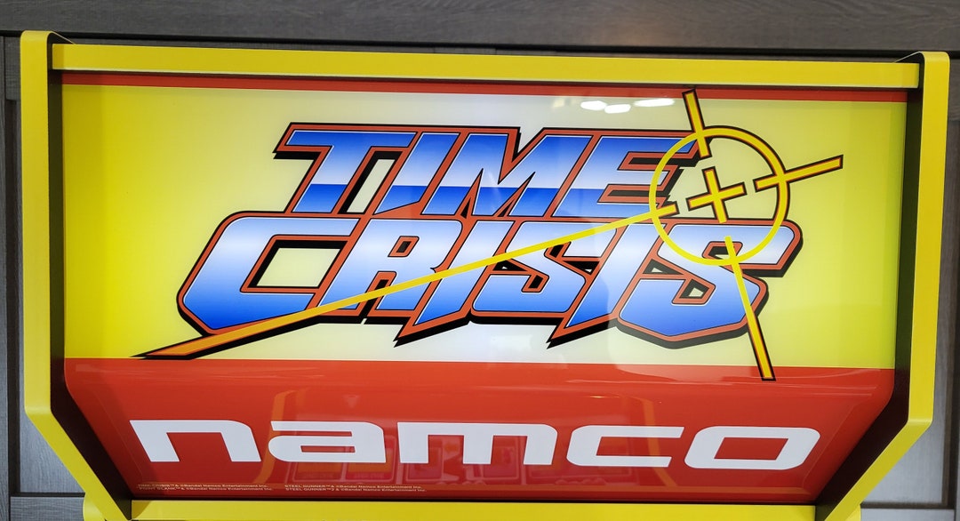 Arcade 1up TIME CRISIS NAMCO Marquee Only Decal Package - Etsy