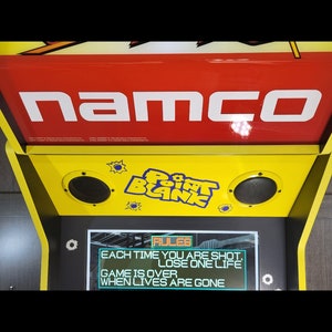 Arcade 1up TIME CRISIS NAMCO Decal Package - Etsy