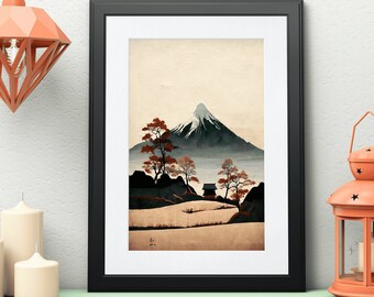 Vintage Japanese Printable Art Japanese Art Print Asian Printable Wall ...