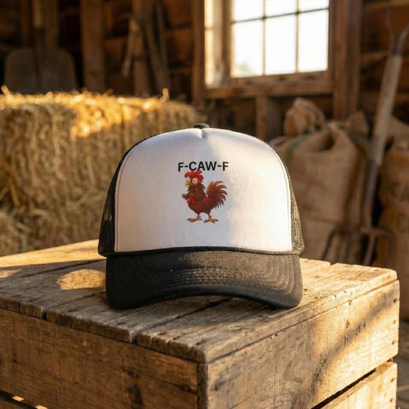 F Caw F Hat - Etsy
