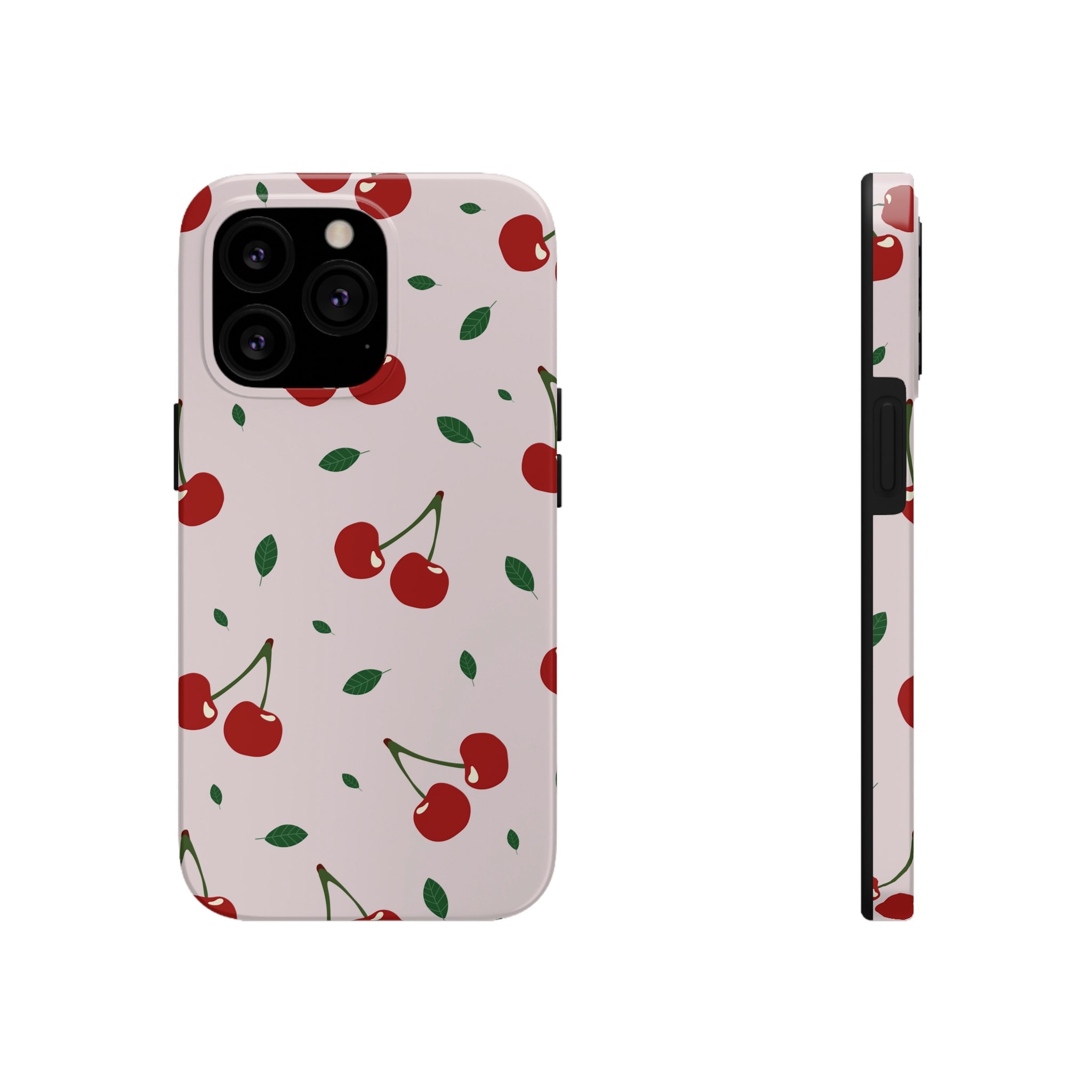 Cherry Phone Case Cherry Print Cartoon Cherry Pink Cherries, iPhone 6 7 ...