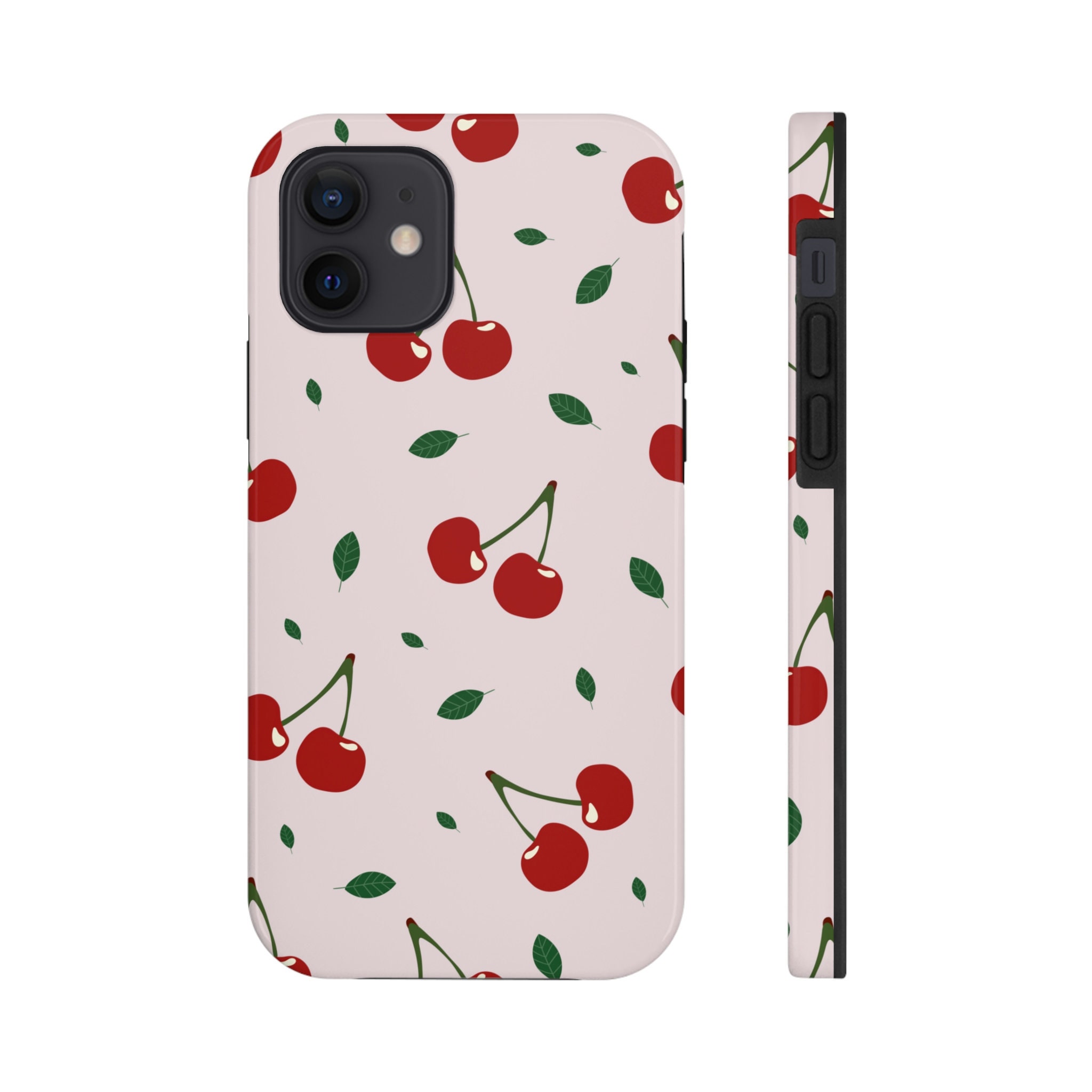 Cherry Phone Case Cherry Print Cartoon Cherry Pink Cherries, iPhone 6 7 ...