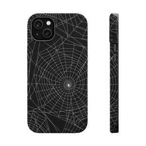 Spider Web Custom Magsafe Phone Case, Halloween iPhone 14 13 12 Pro Max ...