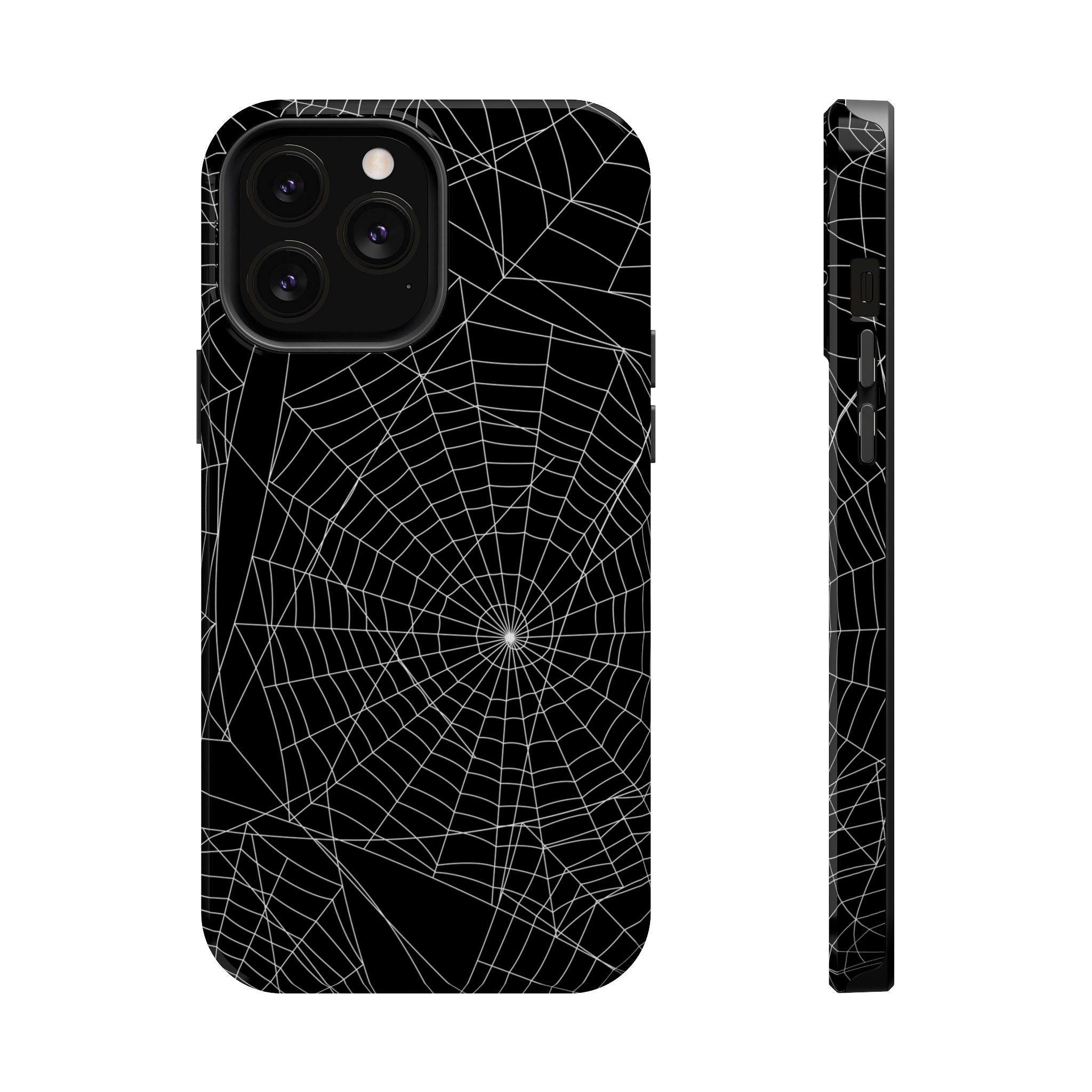 Spider Web Custom Magsafe Phone Case, Halloween iPhone 14 13 12 Pro Max ...