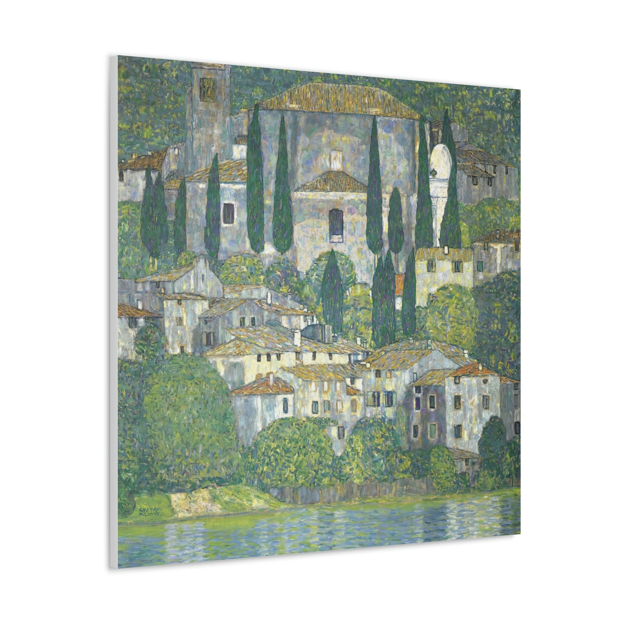 GUSTAV KLIMT Landscape With Cypresses Premium Art Print of Classic ...