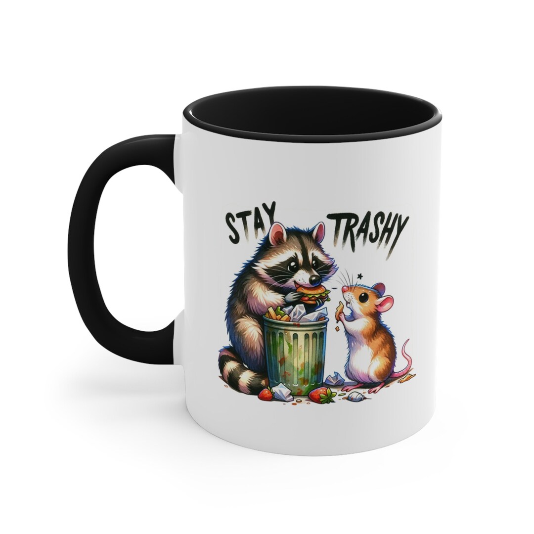 Funny Raccoon Coffee Mug: Trash Panda Office Gift - Etsy