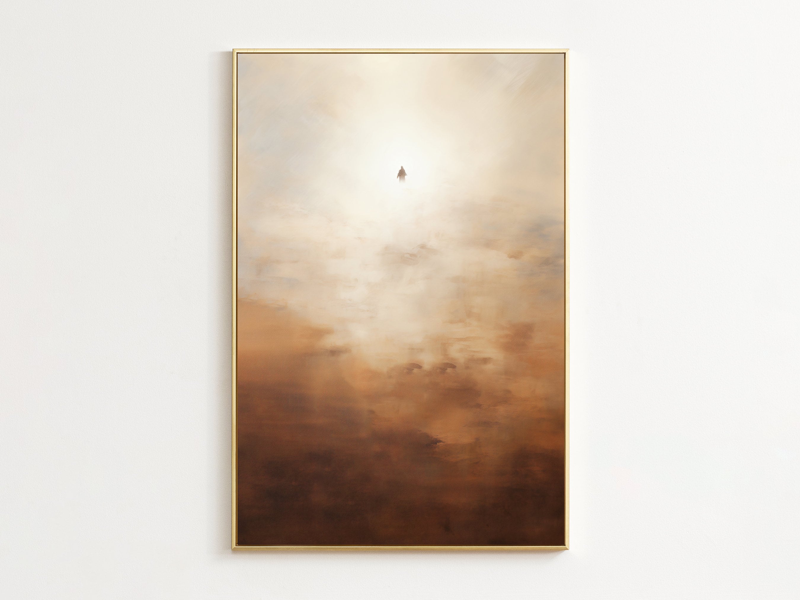 The Ascension of Jesus Painting, Jesus Christ Print, Bible Art, Modern ...