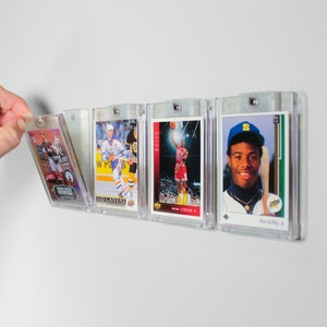 Trading Card Wall Display Mag Mount 4 Pack - Etsy