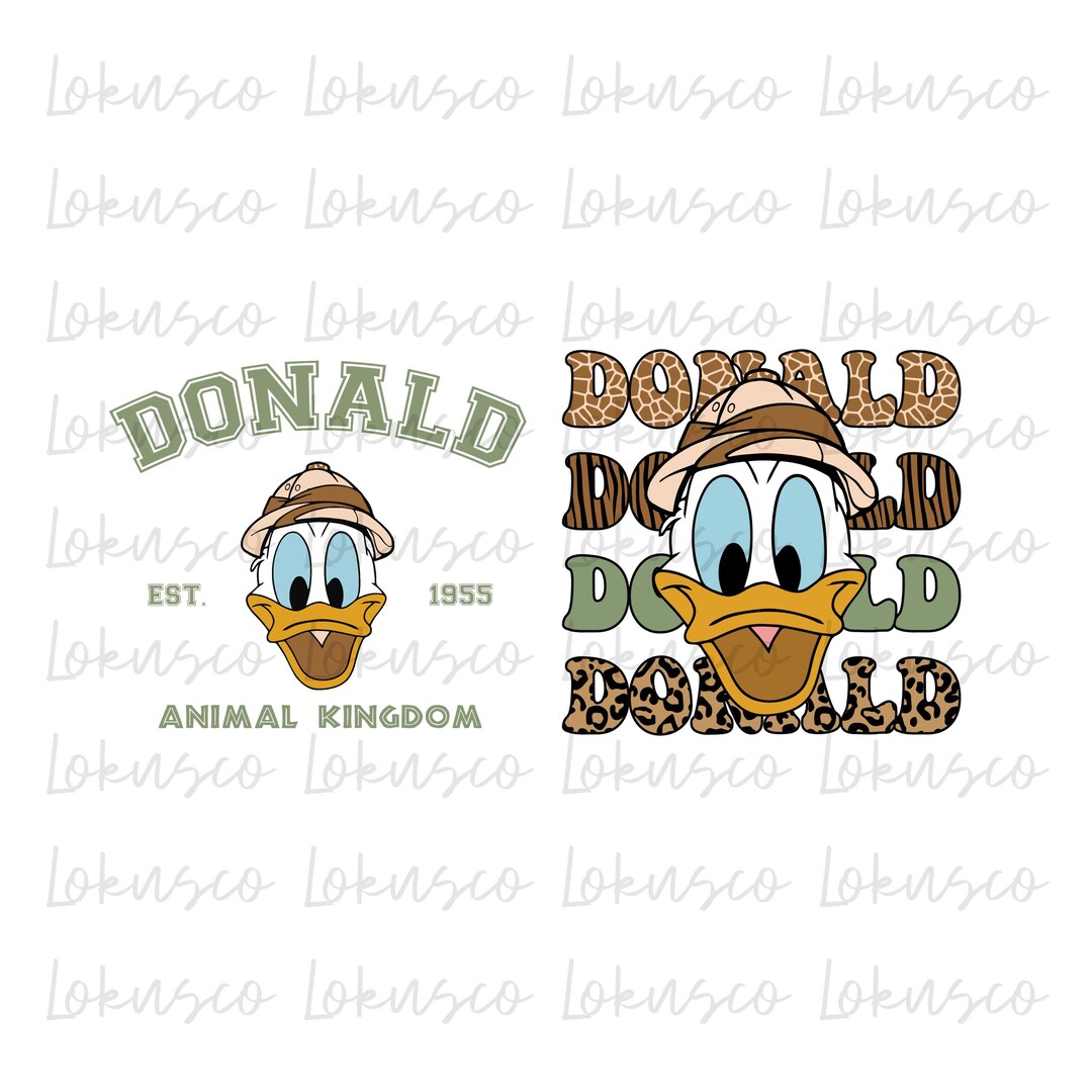Disney Animal Kingdom Png, Donald Duck Png, Family Vacation Svg, Family ...