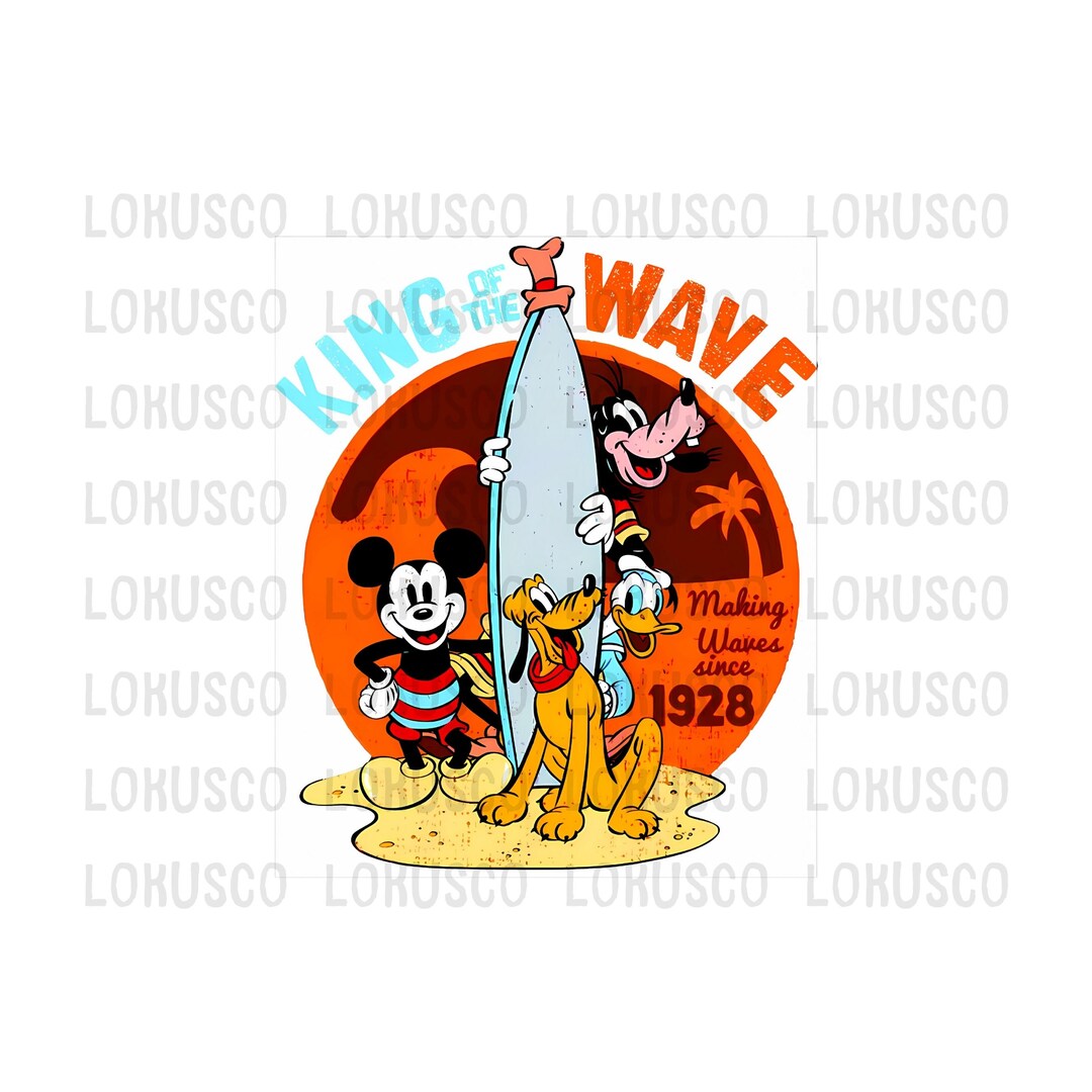Mickey y sus amigos png, Retro Disney Png, Descarga digital, Mickey Svg ...