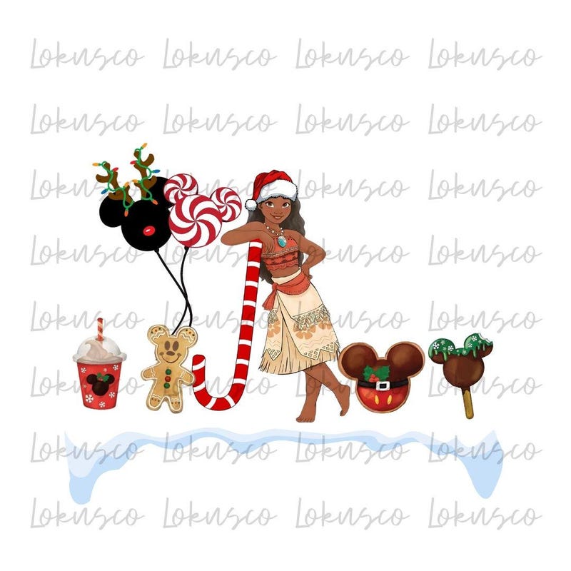 Moana Christmas Ornaments - Etsy